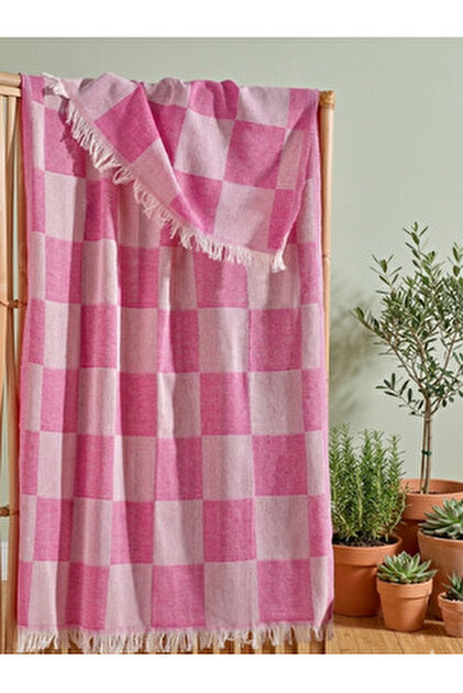 SHIPLA HOME Dama Desenli Peştamal Plaj Havlusu 70x155 Cm - Fiyatı ...