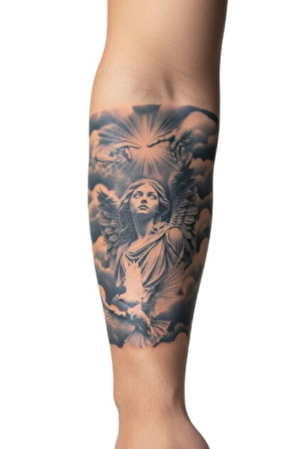 Tattoo 1 Ay Kalıcı 24 Saat Sonra Kararan Medusa ve Yılanlar model ...