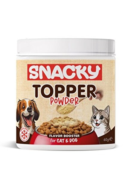 Snacky SNCKY Freeze Dried Chicken Floss Toppers Powder - Köpek ve Kedi ...