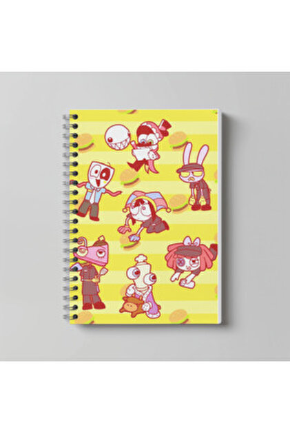 nihonwosekai The Amazing Digital Circus Defter A4 Boy 60 Yaprak ...