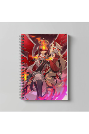 nihonwosekai Hazbin Hotel Defter A4 Boy 60 Yaprak Çizgisiz Karakter ...