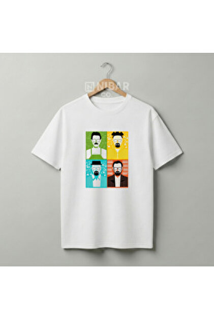 Grafftee Clothing Breaking Bad Heisenberg Tasarımlı Unisex %100 Pamuklu ...