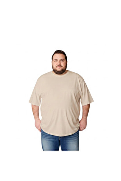 sngl Erkek Büyük Beden Oversize Kısa Kollu T-shirt 3xl 4xl 5xl 6xl 7xl ...