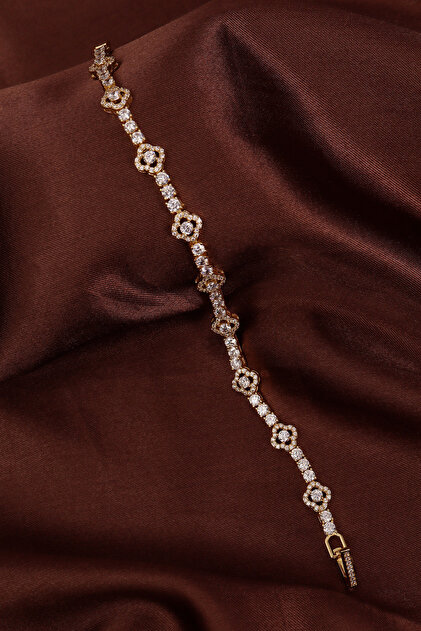 Süspüs Accessories 14k Xuping Gold Renk Zirkon Taşlı Suyolu Modeli ...