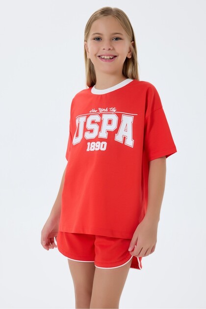 U.S. Polo Assn. KIZ ÇOCUK ŞORT TAKIM, %100 Pamuk / %100 Cotton - Fiyatı ...