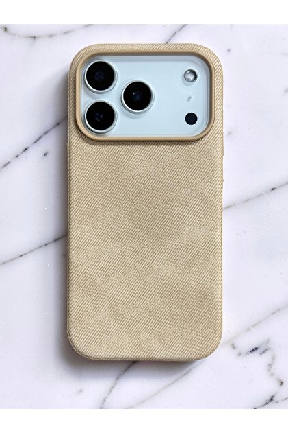 HYPERSOFT Iphone 14 Pro Max (6.7 inç) Uyumlu Kot Dokulu Denim Jeans Lux ...