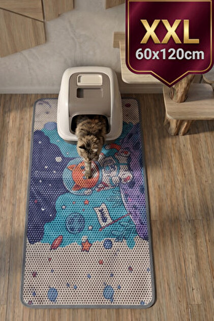 SoGood Concept XXL - Chibi Kediler Temalı Petek Dokulu Kedi Kumu ...