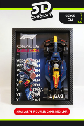 3Dcreo.lab Lego Formula 1 Speed Champions Uyumlu Pilot Baskılı Sanatsal ...