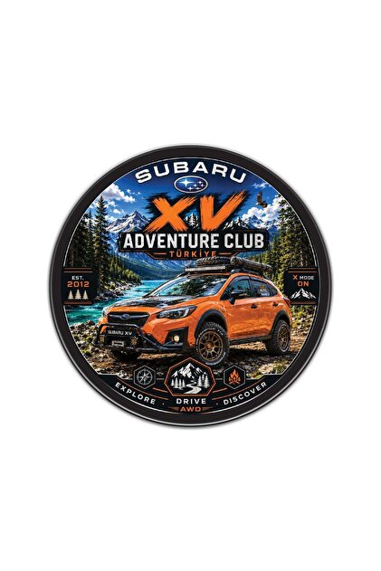 Redline Grafik Redlinegrafik Subaru XV Türkiye Grup 3D Damla Sticker 1 ...