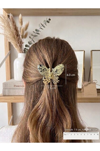 CeyShe Limited Kore Benekli Kelebek Pinterest Toka İthal Kıskaçlı ...