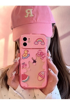 MİRAZ TASARIM IPHONE 11 AYNALI KAMERA KAPAKLI KORE TARZ DARBE KORUYUCU ...