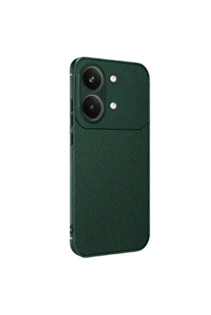 halkhouse Poco X8 Pro Max Kılıf Kamera Korumalı Karbon Görünümlü ...
