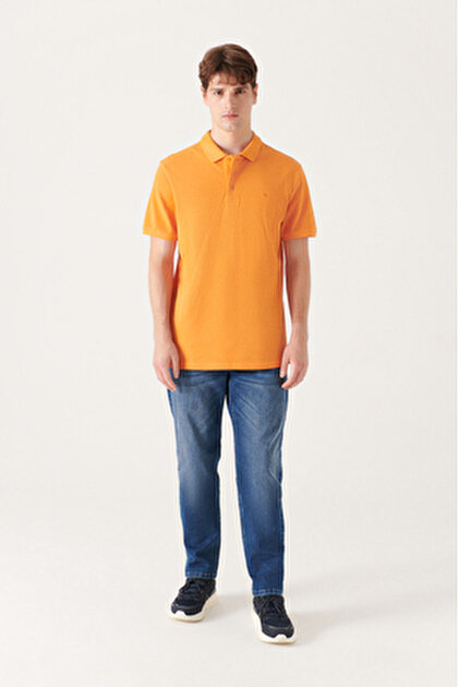 Avva Erkek Sarı Basic Pamuklu Polo Yaka T-shirt E001004 - Fiyatı, Yorumları