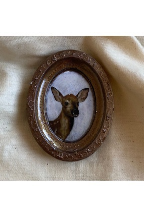 Nesteren Atölye Vintage Tasarım Dekoratif Mini Tablo - Magnet & Duvar ...
