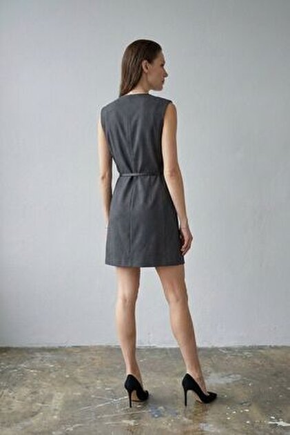 Hiccup MY FASHION Kemerli Midi Şift Elbise - Fiyatı, Yorumları