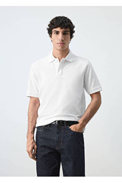 MANGO Man Regular kesim pamuklu pike polo gömlek - Fiyatı, Yorumları
