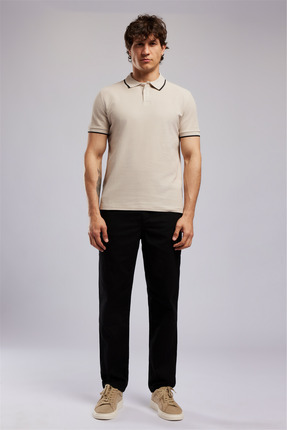 Lee Cooper BRAT Erkek Regular Fit Basic Polo Yaka T-Shirt Yeşil ...