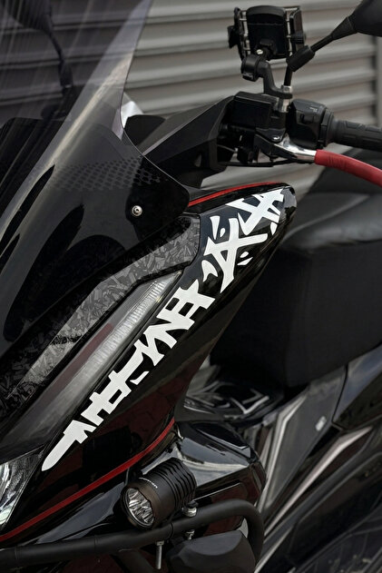 Banxtre Honda PCX 2025-2026 Modeller için Yan Panel Tribal Desen Dövme ...