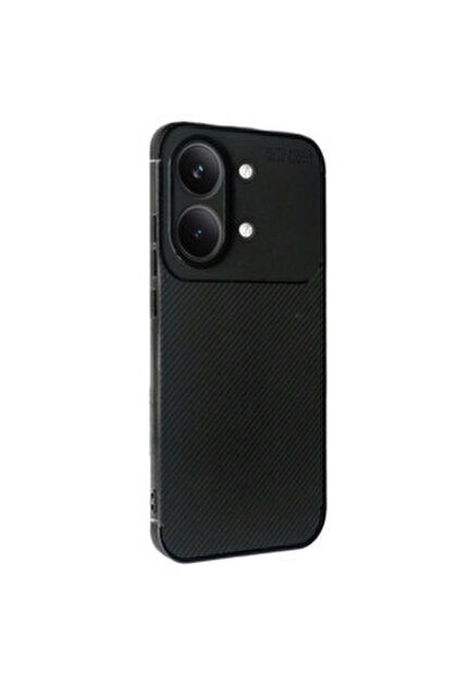 halkhouse Poco X8 Pro Max Kılıf Kamera Korumalı Karbon Görünümlü ...