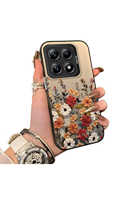 ucuc Xiaomi Mi 14T Pro Uyumlu Sert Akrilik Arka Silikon Kenar Lens ...
