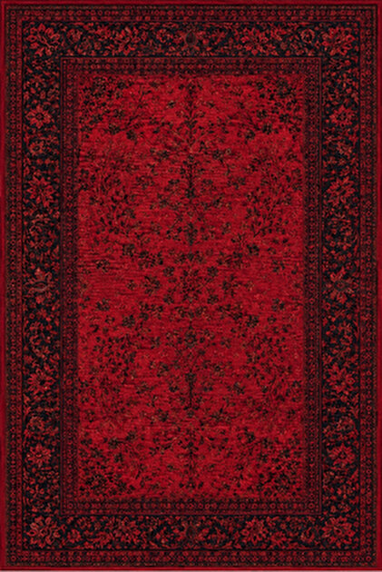 İPLİKZADE Halı Yıkanabilir Eskitme Vintage Salon Oturma Odası Halısı ...
