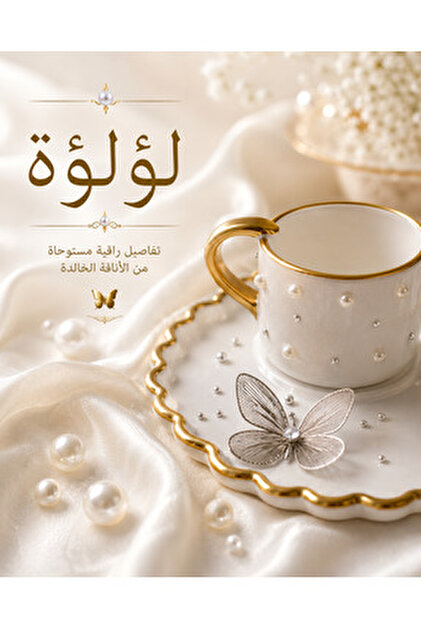 luxurychampagnetr Elegant Pearl Espresso Cup, Gold Handle Ceramic ...