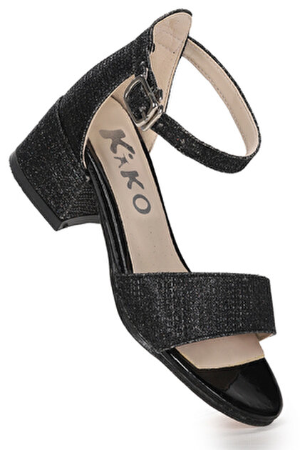 Kiko Kids Elinor Çatlak Günlük Kız Çocuk 3 Cm Topuklu Sandalet Abiye ...