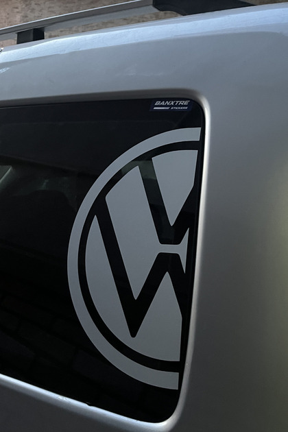 Banxtre Volkswagen Caddy-Transporter Grubu için Cam Üstü VW Logo ...