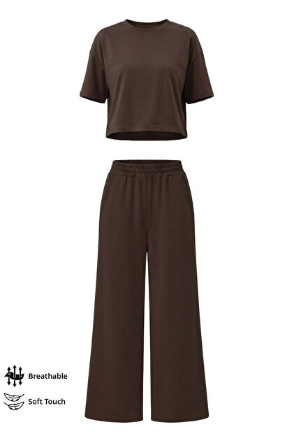 Cottonhill Premium - Sway Collection | Kahverengi Modal Kadın Pantolon ...