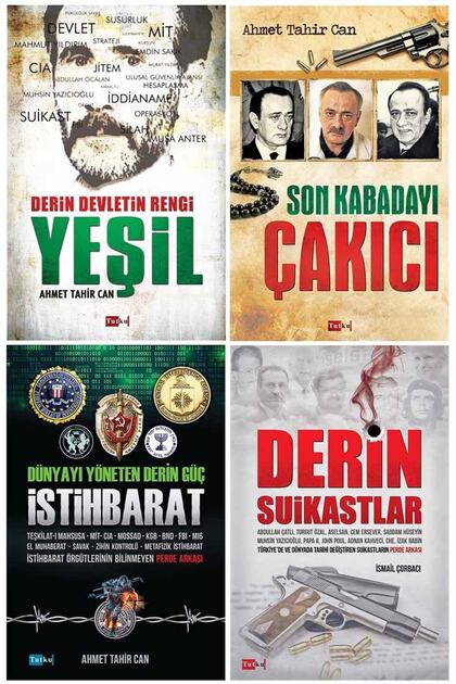 Tutku Yayınevi Derin Devlet Seti-4 - 4 Kitap - 1152 Sayfa, Muhsin Yazıcı, Alparslan Türkeş ...