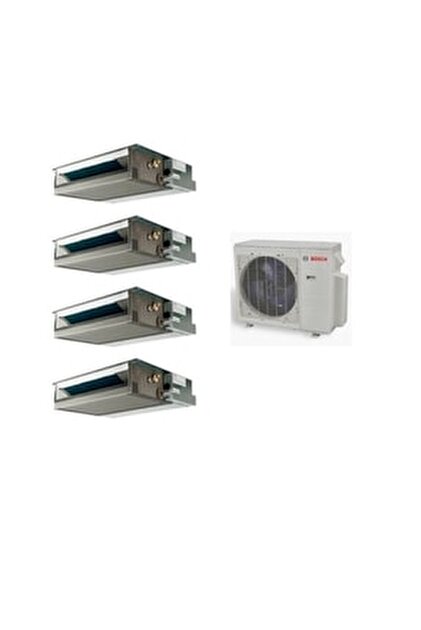 Bosch Multi Split Inverter Klima 36000 Btu 1 Dış + 4 Iç Ünite (2X9000 ...