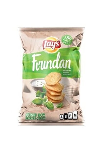 Lays Fırından Yoğurt Ve Mevsim Yeşillikleri Çeşnili Patates Cipsi Parti ...