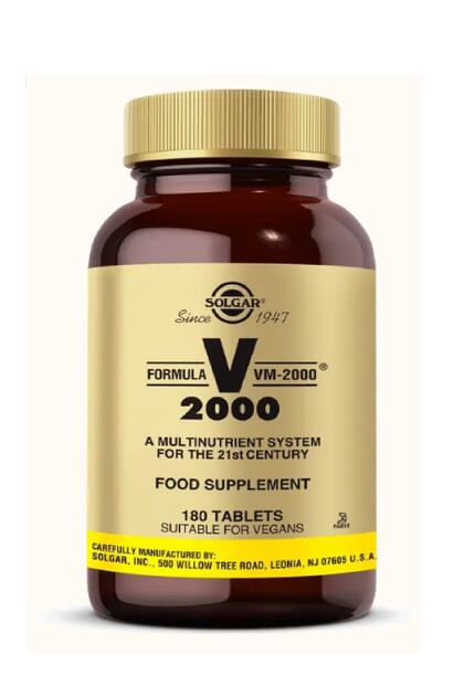 Solgar Vm 2000 Multi Vitamin 180 Tablet - 1