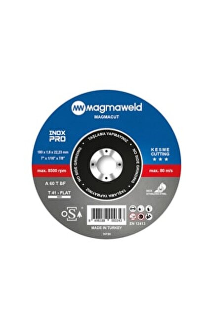Magmaweld Magmacut Inox pro Kesme Taşı -230 X 1.9 X 22 mm - Fiyatı ...