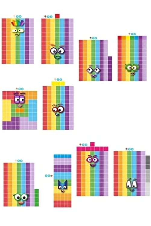 Numberblocks Stickers 20-29 Including Numberlings PDF PNG