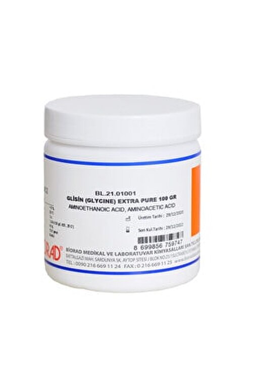 Glisin Glycine Farma Grade 100 Gr. | Fiyat Arşivi