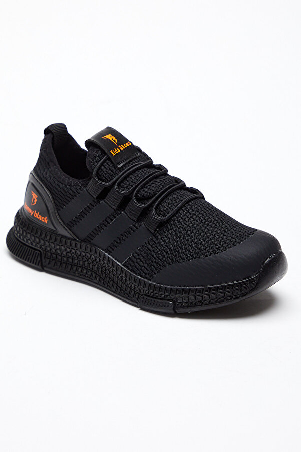 Tonny Black Kids Unisex Black Sports Shoes Tbqnt- Trendyol