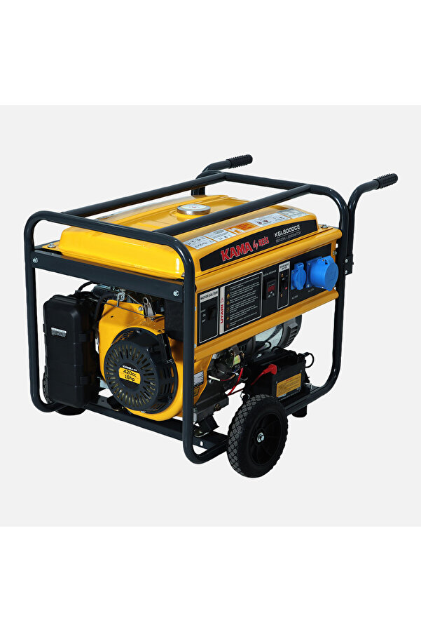 Kama Gasoline Generator - 6.5Kw Kgl8000Ce Monophase- Trendyol