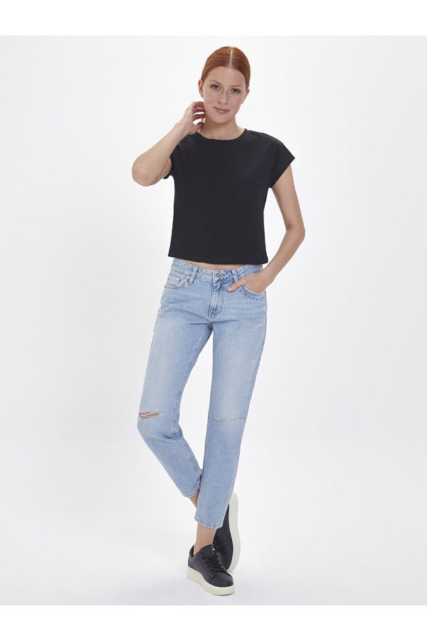 Loft Boyfriend Boyfriend Women s Pants Trendyol