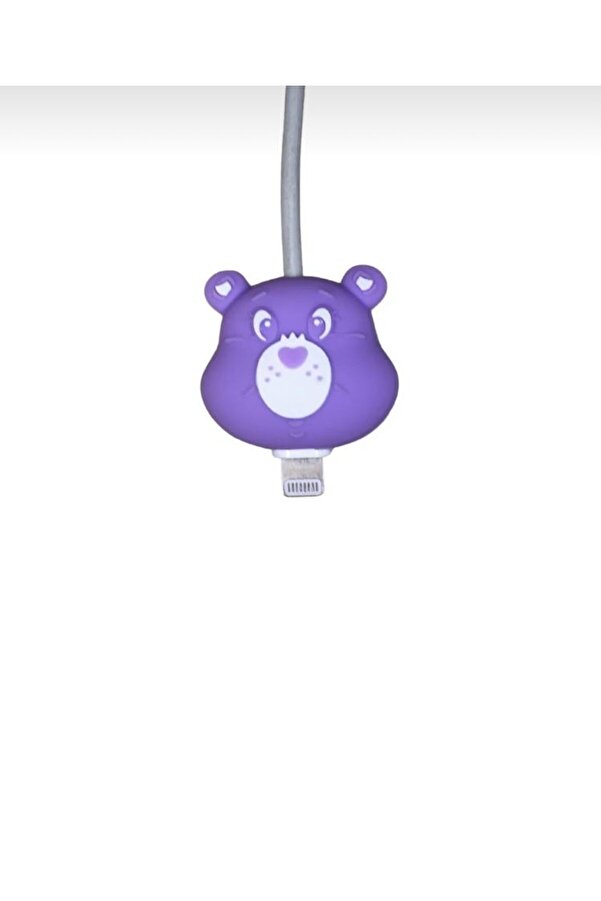 Bestofcase Purple bear CABLE PROTECTOR - Trendyol