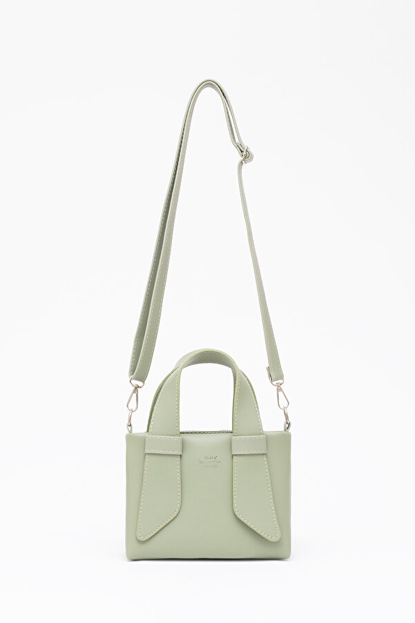 Shaka Mint Green Shk60 Faux Leather Single Compartment Double Handle ...