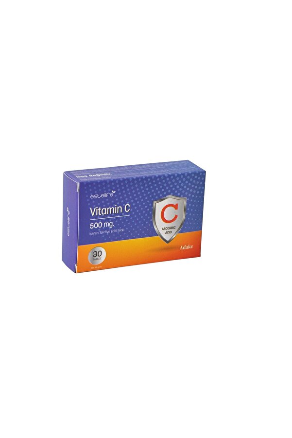 ADAKE Vitamin C 500 Mg - 30 Tablets - Trendyol