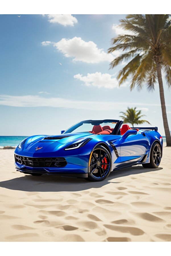 YAPAY ZEKA SANAT World Sports Car Types 10-Piece Poster - Trendyol