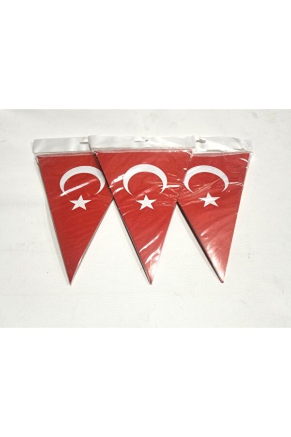 sayar süs Turkish Flag Triangle Filament - Trendyol