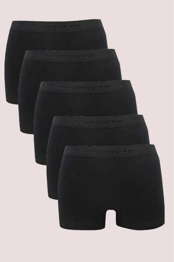 Trenderrs Women s 5 Piece Cotton Boxer Panties Women s Boxer Trendyol