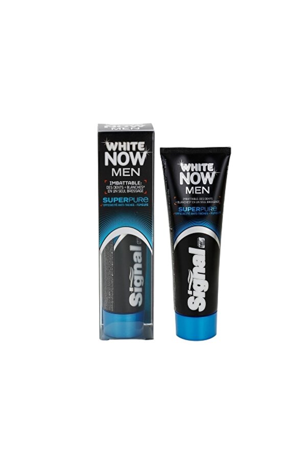 Signal Pack of 6 Signal Toothpaste White Now Men 75 ml - Trendyol
