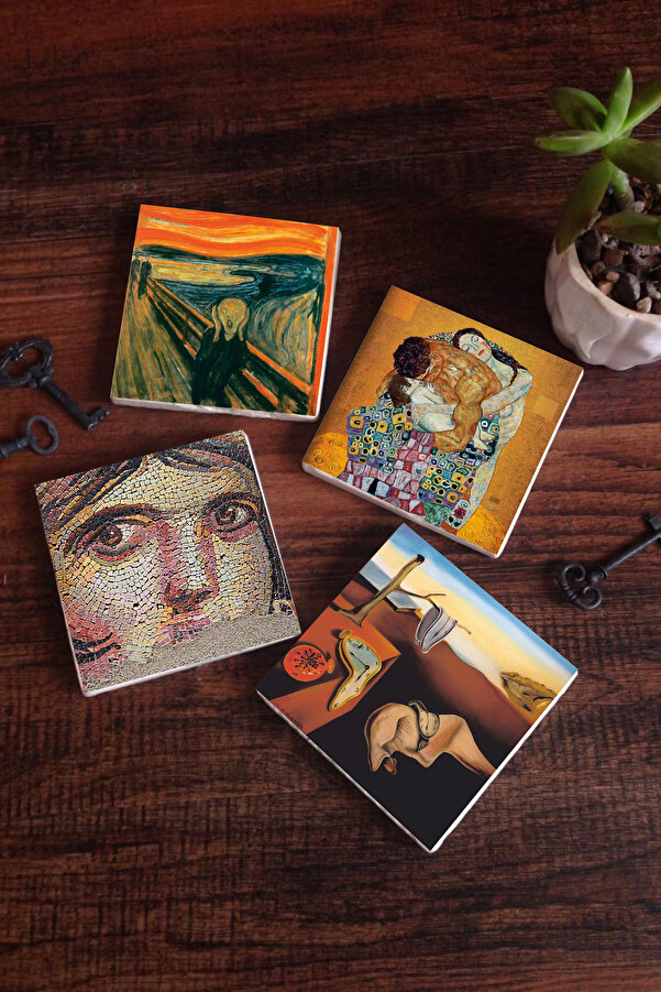 Pinecone Dalí The Persistence of Memory, The Scream, Gypsy Girl Mosaic ...
