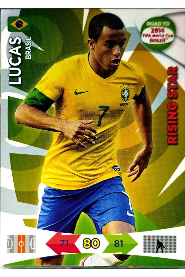 Panini LUCAS ROAD TO BRASIL RISING STAR- Trendyol