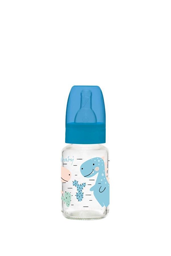 Herevin 125 Cc Multi-Flow 6-12 Months Baby Bottle Blue - Trendyol