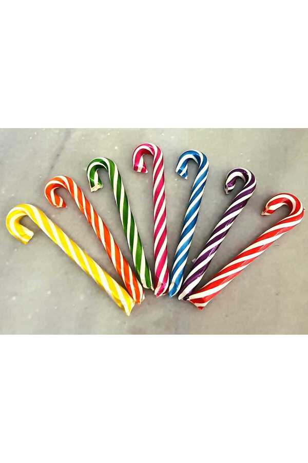 GAGA MÜMESSİLLİK 50 Pieces 20 g Mixed Color Candy Walking Stick for New ...